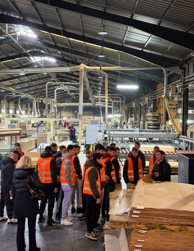 Visit of the 2nd EPAL of Larissa to the ALFA WOOD GROUP facilities ...